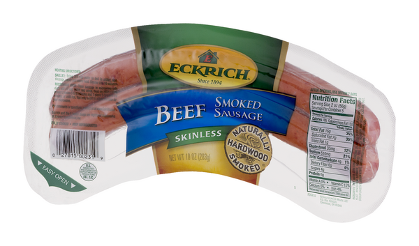 Eckrich Beef Smoked Sausage Family Pack Shop Sausage At, 52% OFF Eckrich Beef Smoked Sausage Family Pack Shop Sausage At, 52% OFF