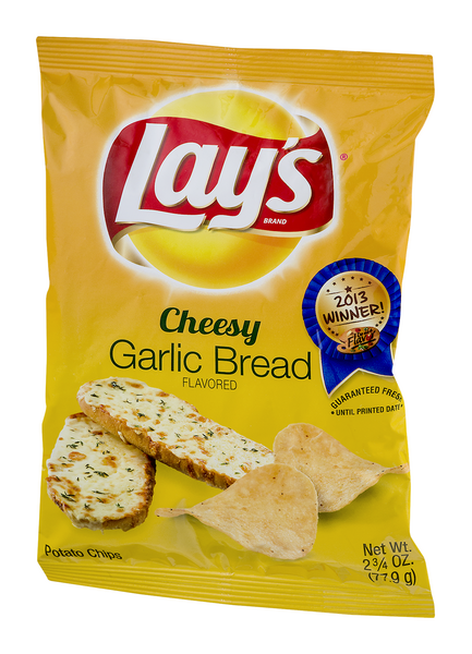 Lays Cheesy Garlic Bread Winner Of Lay's New Flavor Contest Is...
