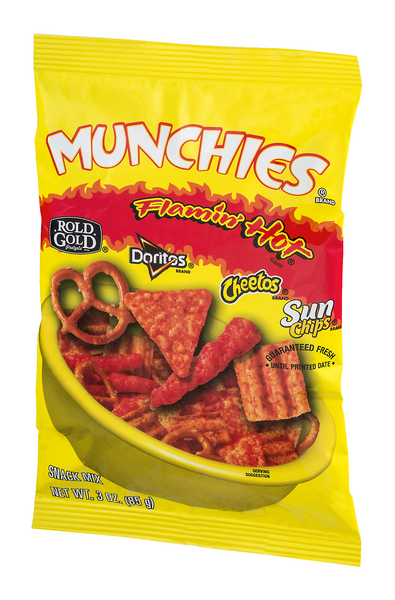 Munchies Flamin' Hot Snack Mix | Hy-Vee Aisles Online Grocery Shopping