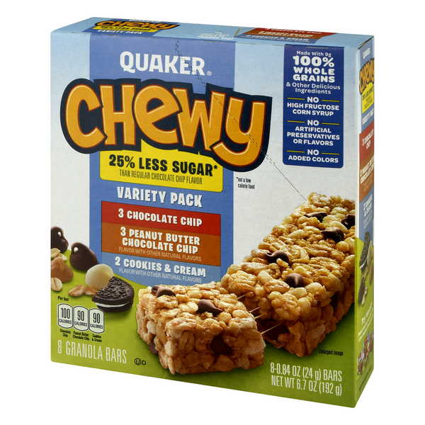 Quaker Granola Bars Peanut Butter