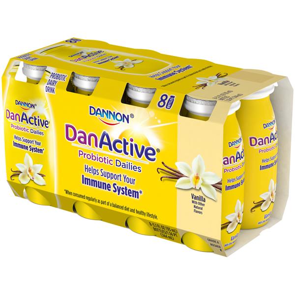 Dannon Danactive Vanilla Probiotic Dairy Drink | Hy-Vee Aisles Online ...