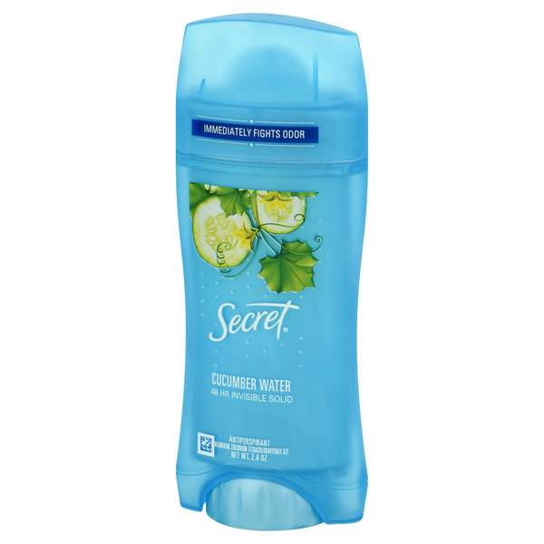 Secret Cucumber Water Scent Invisible Solid Antiperspirant and ...