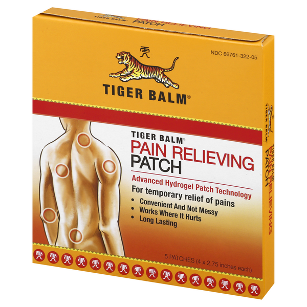 Tiger Balm Pain Relieving Patch | Hy-Vee Aisles Online Grocery Shopping