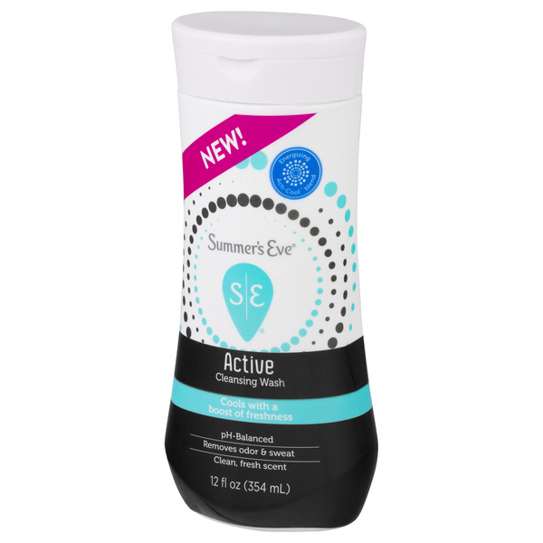 Summer's Eve Active Cleansing Wash 12 oz | Hy-Vee Aisles Online Grocery ...