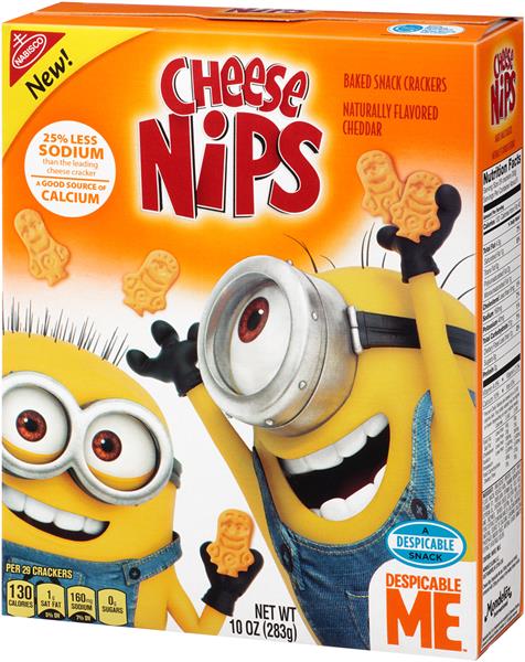 Cheese Nips Baked Snack Crackers, Despicable Me | Hy-Vee Aisles Online ...