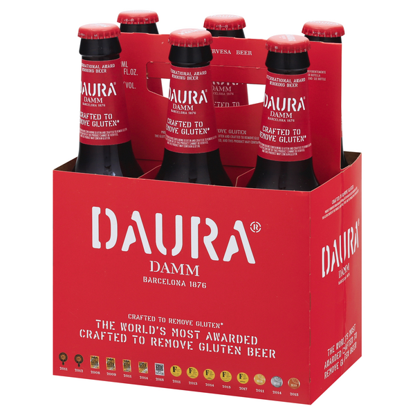 Daura Damm Gluten Free Beer 6Pk | Hy-Vee Aisles Online Grocery Shopping
