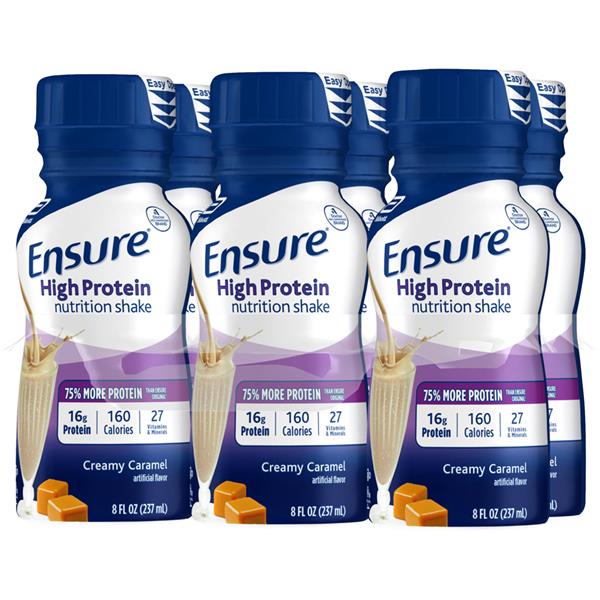 Ensure Hight Protein Nutrition Shake, Creamy Caramel 6Pk | Hy-Vee ...