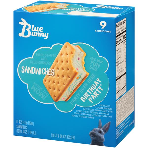 Blue Bunny Birthday Party Ice Cream Sandwiches 9 4 25 Fl Oz Hy Vee blue-bunny-birthday-party-ice-cream-sandwiches-9-4-25-fl-oz-hy-vee