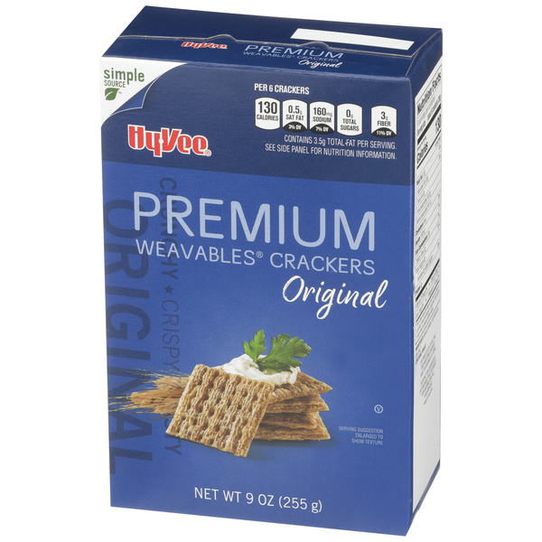 Hy-Vee Premium Woven Wheat Original Crackers | Hy-Vee Aisles Online ...