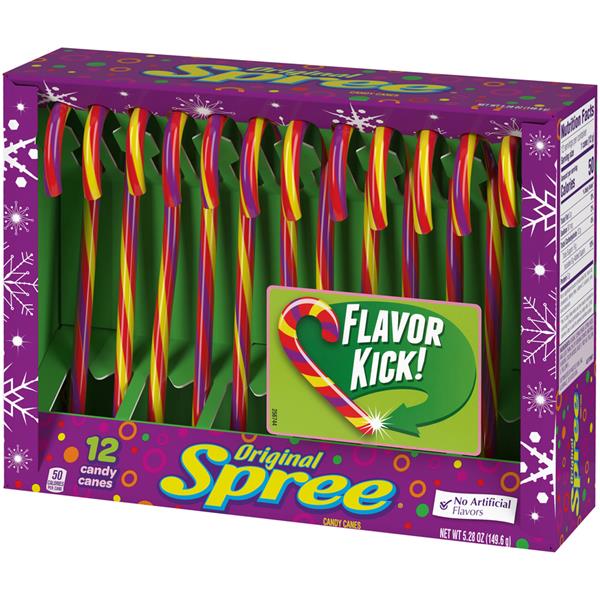 Spree Original Candy Canes 12Ct | Hy-Vee Aisles Online Grocery Shopping Spree Original Candy Canes 12Ct | Hy-Vee Aisles Online Grocery Shopping