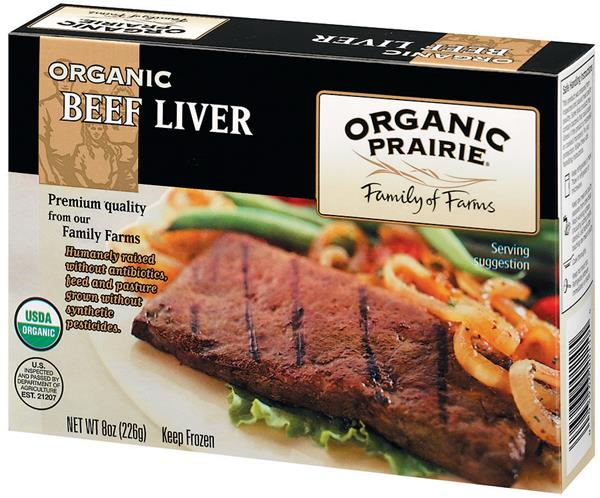 Organic Prairie Organic Frozen Beef Liver | Hy-Vee Aisles Online ...
