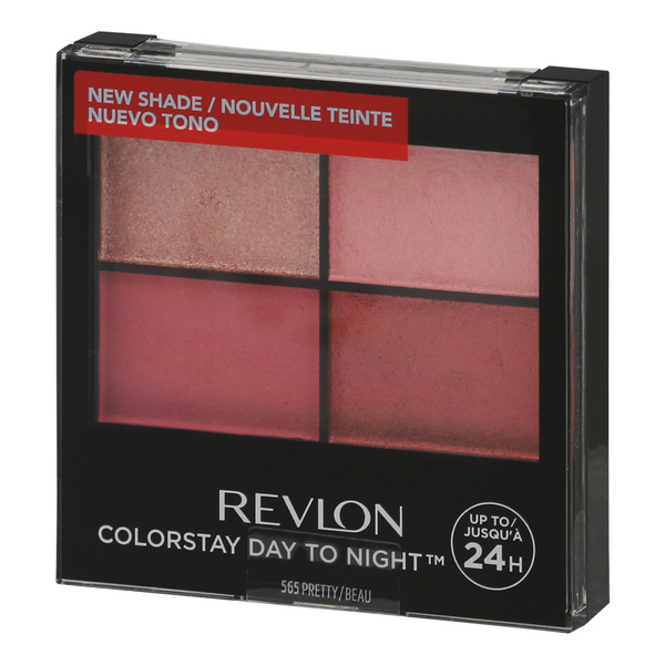 Revlon ColorStay Day to Night Eyeshadow Quad, Pretty, 565 | Hy-Vee ...