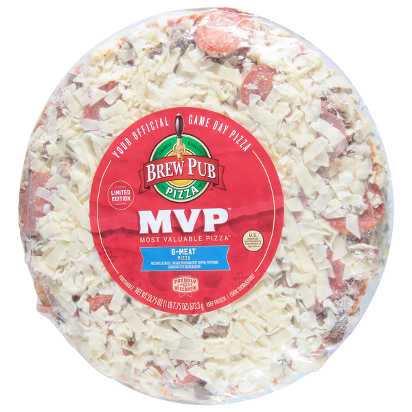 Brew Pub Pizza, MVP 6-Meat | Hy-Vee Aisles Online Grocery Shopping