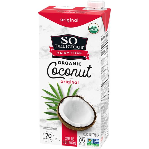 So Delicious Dairy Free Original Coconut Milk Beverage | Hy-Vee Aisles ... So Delicious Dairy Free Original Coconut Milk Beverage | Hy-Vee Aisles ...