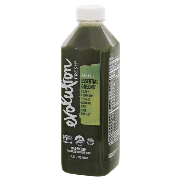 Evolution Fresh Cold-Pressed Essential Greens with Lime | Hy-Vee Aisles ...