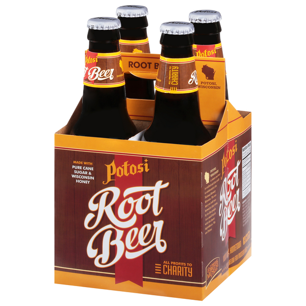 Potosi Root Beer 4Pk | Hy-Vee Aisles Online Grocery Shopping