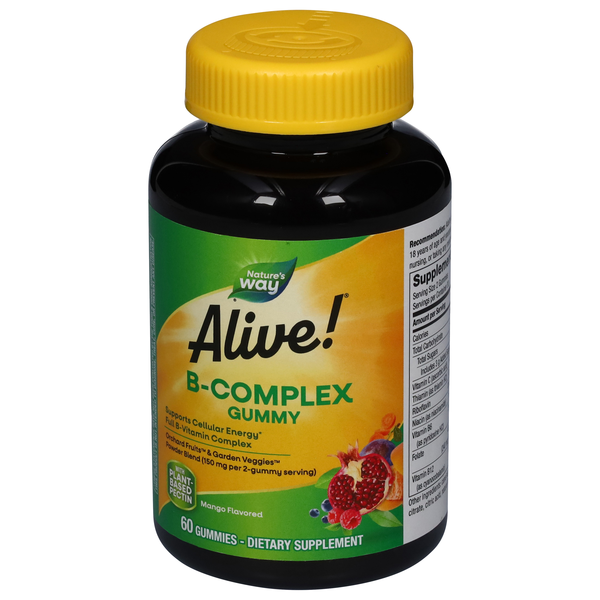 Alive!B-Complex Gummies | Hy-Vee Aisles Online Grocery Shopping