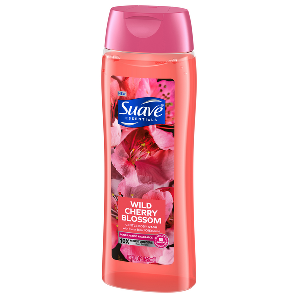 Suave Essentials Wild Cherry Blossom Body Wash | Hy-Vee Aisles Online ...