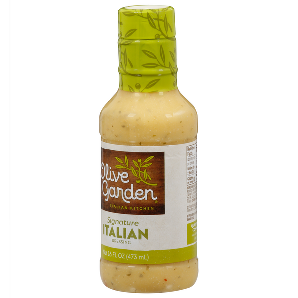 Olive Garden Salad Dressing Nutrition Label