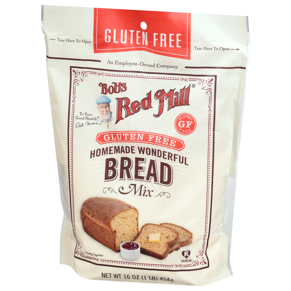 Bob's Red Mill Gluten Free Homemade Wonderful Bread Mix 16 oz | Hy-Vee ...
