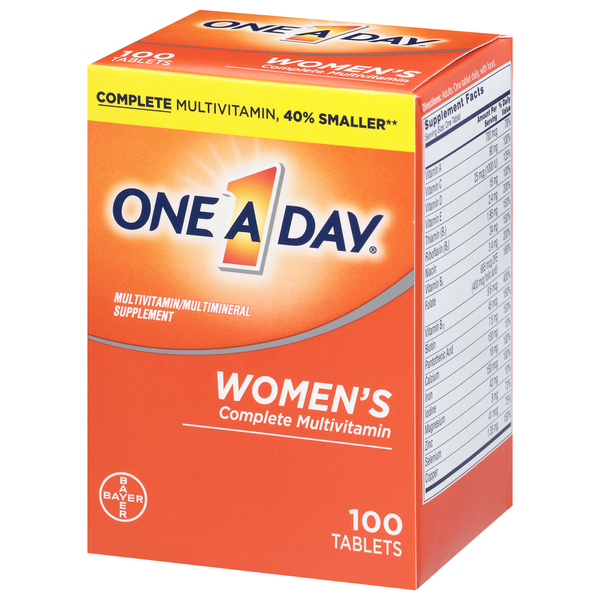 One A Day Women's Complete Multivitamin, Tablets | Hy-Vee Aisles Online ...