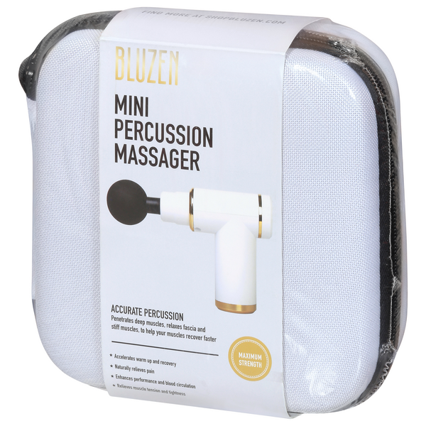 Bluzen Mini Percussion Massager, Maximum Strength | Hy-Vee Aisles ...
