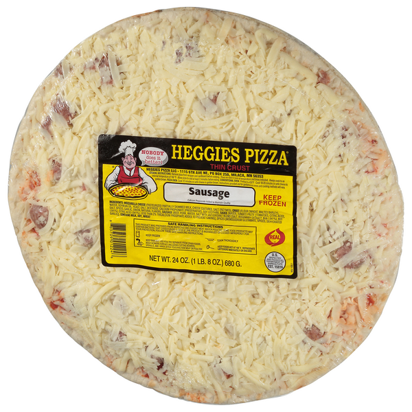 Heggies Sausage Pizza | Hy-Vee Aisles Online Grocery Shopping