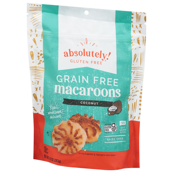 Absolutely! Gluten Free Grain Free Coconut Macaroons 10 oz | Hy-Vee ...