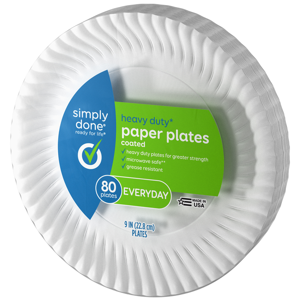 Heavy Duty Paper Plates Buy Eco Friendly Compostable & Disposable