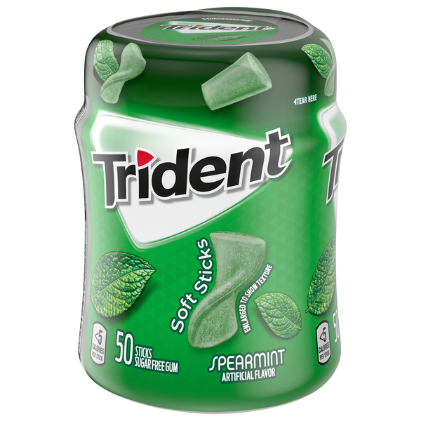 New Trident Unwrapped Gum Upc