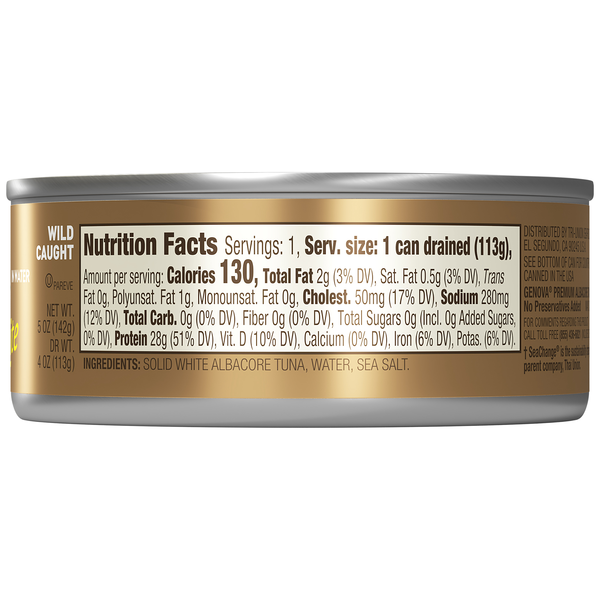 Genova Lite Premium Albacore Tuna in Water | Hy-Vee Aisles Online ...