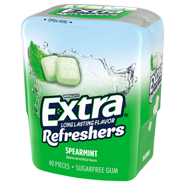 Extra Spearmint Gum Barcode