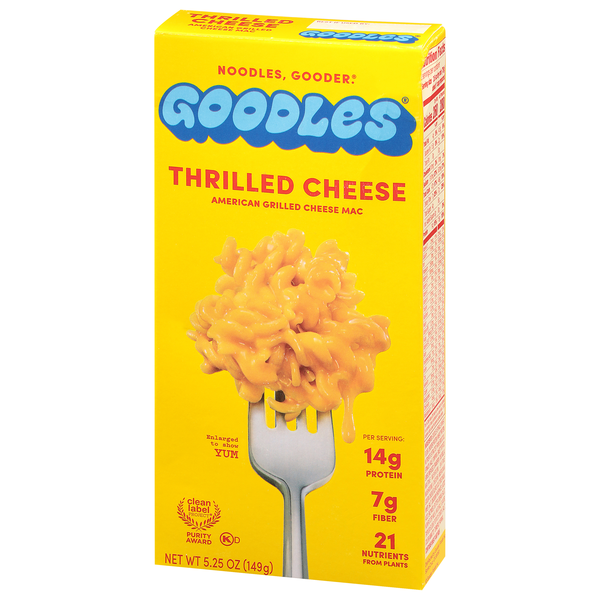 Goodles Thrilled Cheese Mac 5.25 oz | Hy-Vee Aisles Online Grocery Shopping