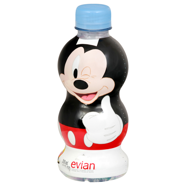 Evian Natural Spring Water Kids Disney Character Bottle | Hy-Vee Aisles ...